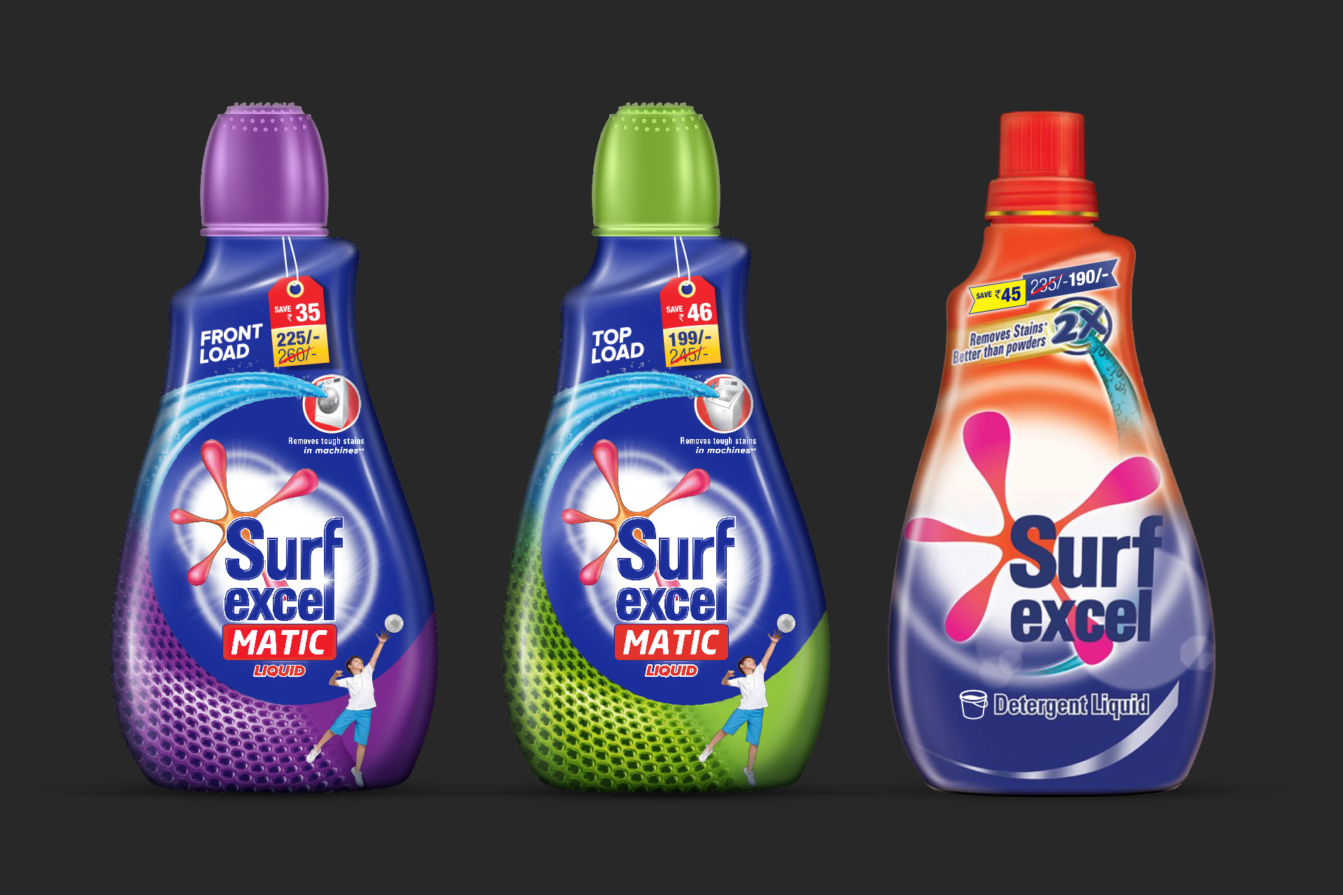 Intervention at various levels for Surf Excel portfolio – The Neon Project