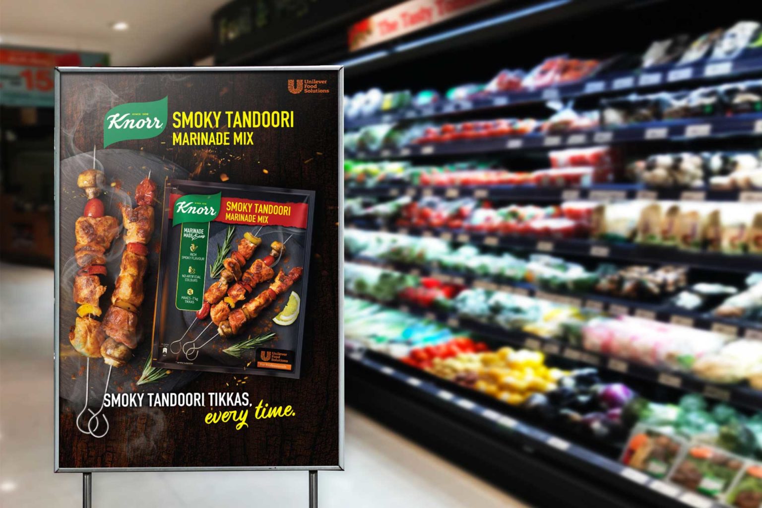 Re-lighting the smoke for ‘Knorr Smoky Marinade Mix’ through Packaging ...