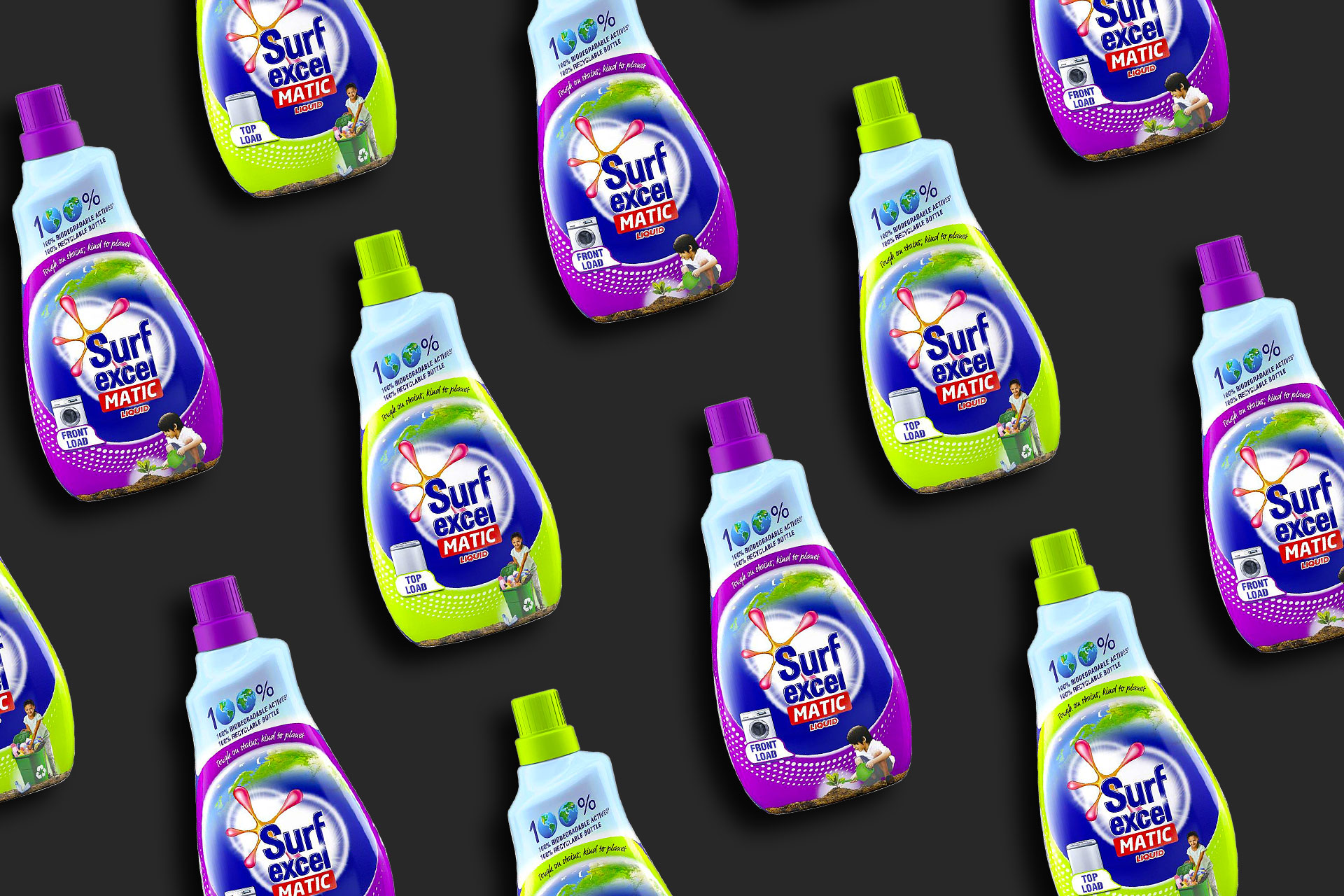 The new sustainable face to Surf Excel Matic Liquids on World Clean Up ...